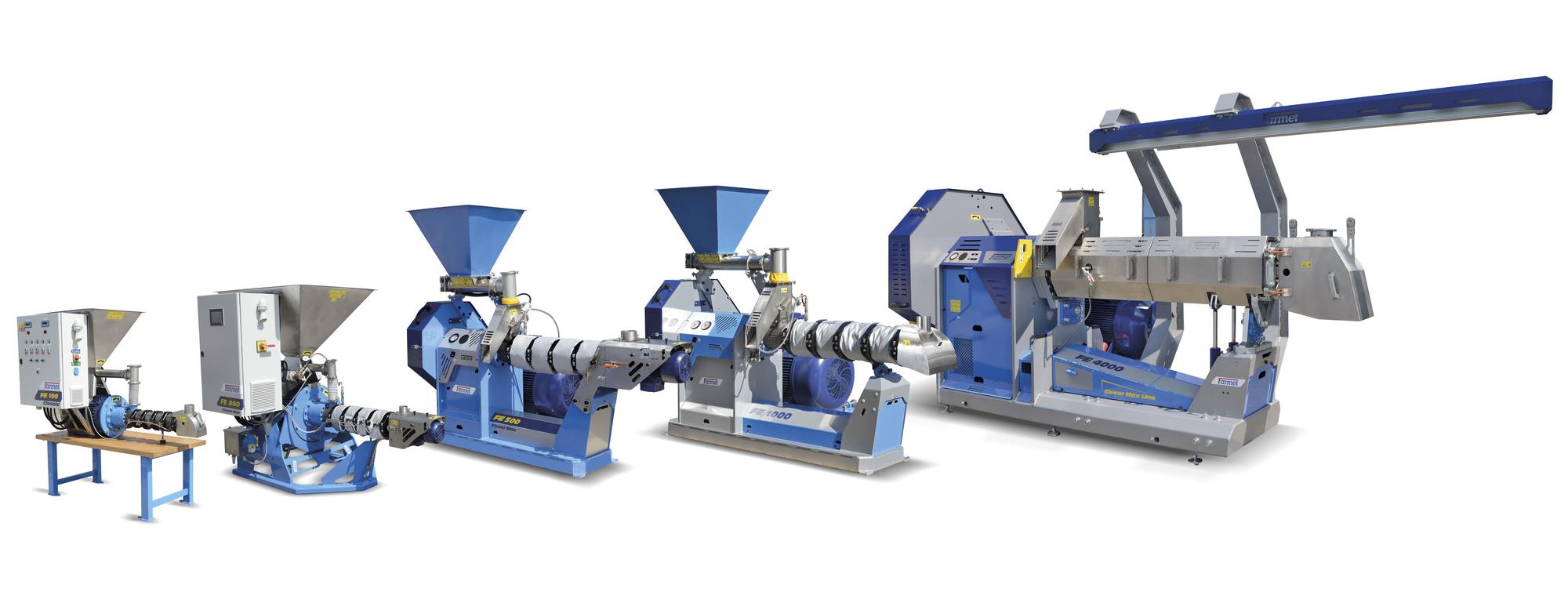 Gama completă de extrudere - Farmet